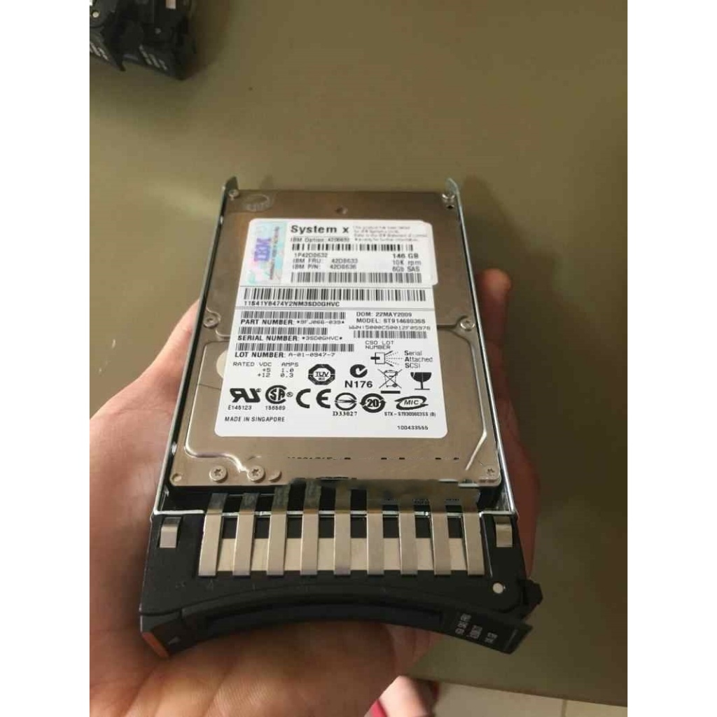 Ổ cứng máy chủ 42d062 SAS 42D0633 146G X3650 X3750 M2 M3 M4 | Shopee ...
