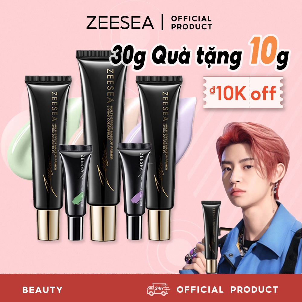 ZEESEA- Kem lót trang điểm, làm sáng tông da, làm trắng da, dưỡng ẩm lâu dài, cách ly ô nhiễm ...