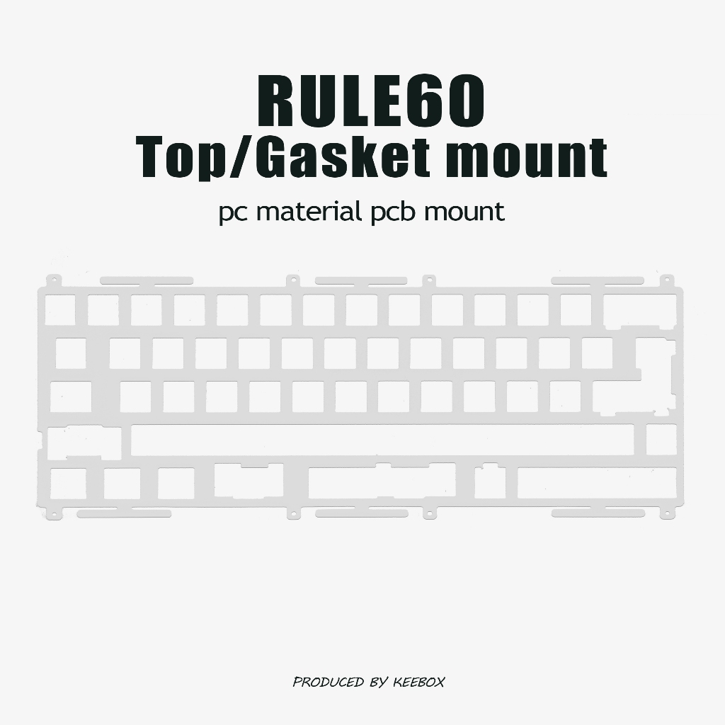Rule60 Top Gasket Mount PCB Gắn Tấm PC Cho Y & R 6095 Tri Mode | Shopee ...