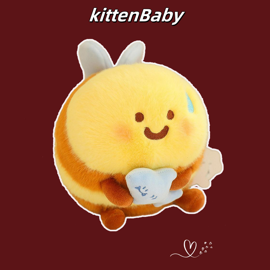 [Kittenbaby] 20cm Móc khóa búp bê sang trọng The Green Party Bee PP ...