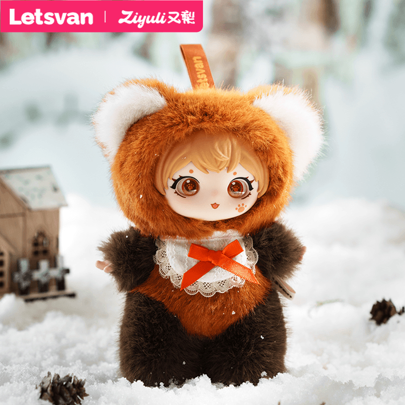 Letsvan Ziyuli ZlYULl-Animal Party Series Hộp mù sang trọng Trang trí thủ công Quà tặng búp bê ...