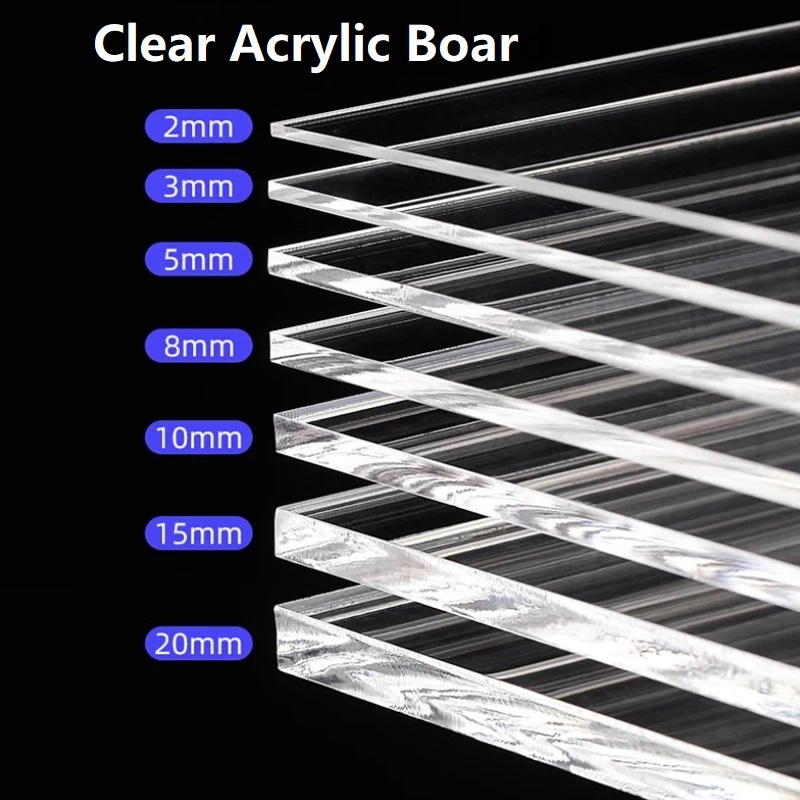 Plexiglass Clear Acrylic Board Plate Tấm hữu cơ Thủy tinh Methacrylate ...