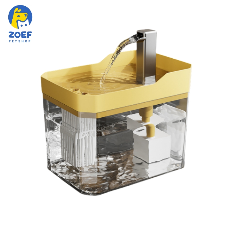 ZOEF Máy phân phối nước điện thông minh tự động cho thú cưng Dung tích ...