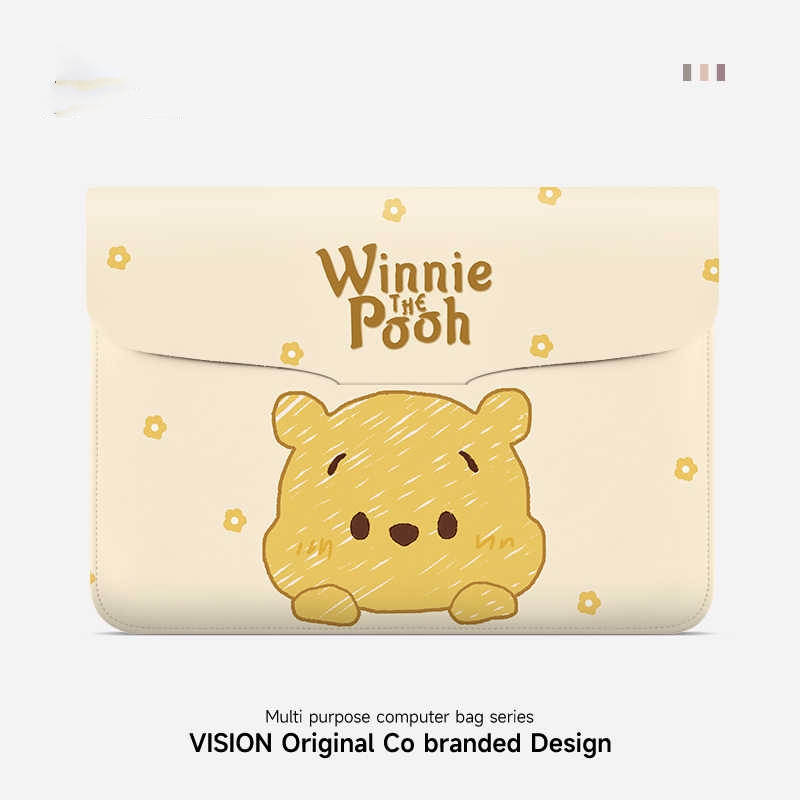 Túi đựng máy tính xách tay Winnie the Pooh dễ thương 47cm Túi lót IPAD ...