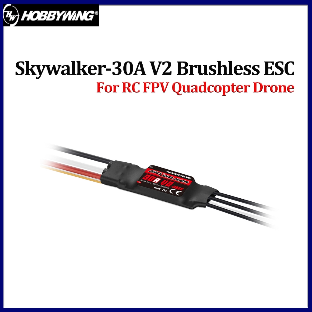 Hobbywing Skywalker 30A V2 ESC Bộ điều khiển tốc độ với UBEC cho máy ...
