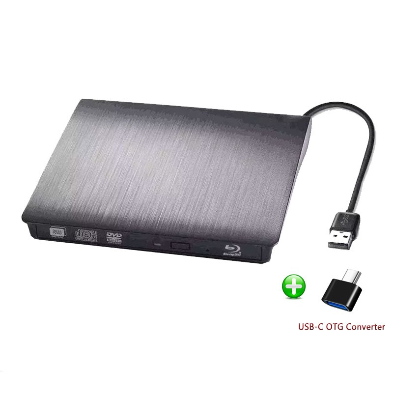 Đầu DVD Blu-ray gắn ngoài USB BD-COMBO BD-RW Đầu ghi CD / DVD hỗ trợ ...