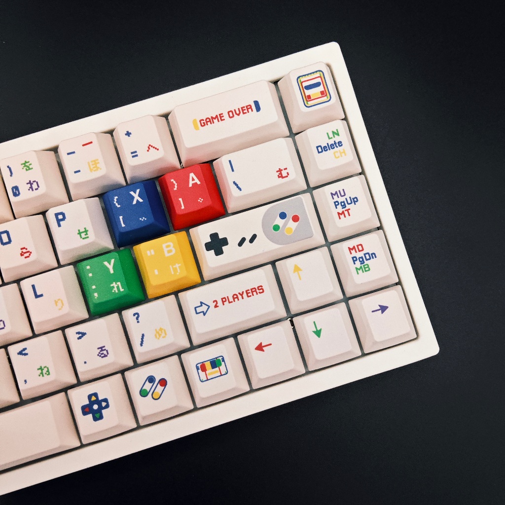 Aifei SFC keycaps hồ sơ anh đào Five Side DYE SUB PBT 142 phím keycap ...