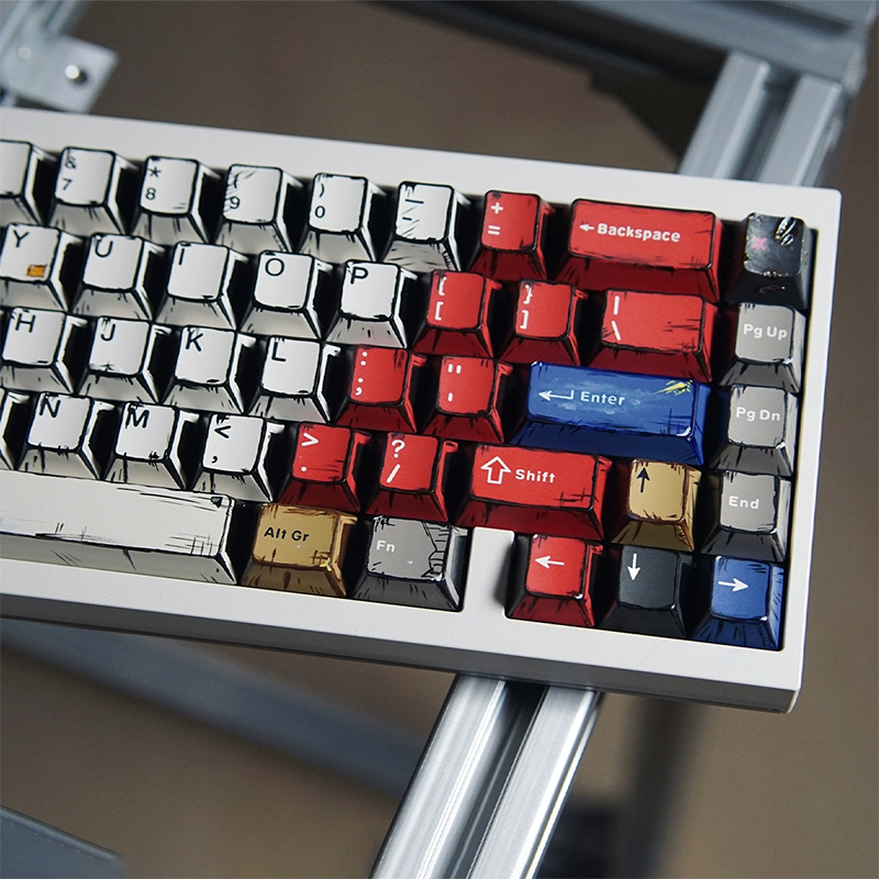 Phong Cách Truyện Tranh Hỗn Hợp Ánh Sáng Keycaps Cherry Profile Cherry ...
