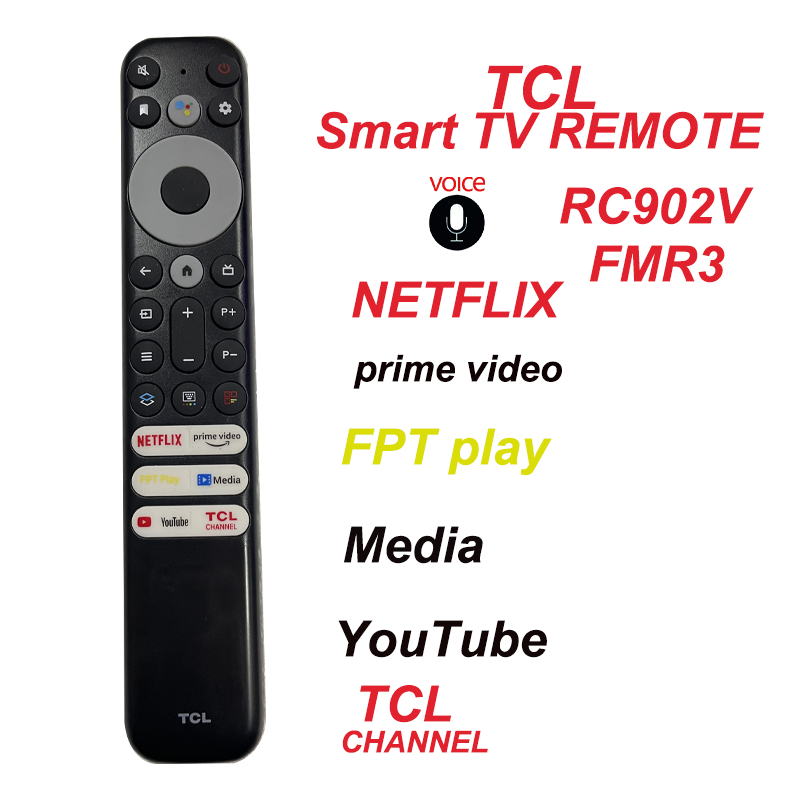 Chính hãng Remote Giọng nói Điều Khiển TCL Smart tivi Android 4K UHD ...