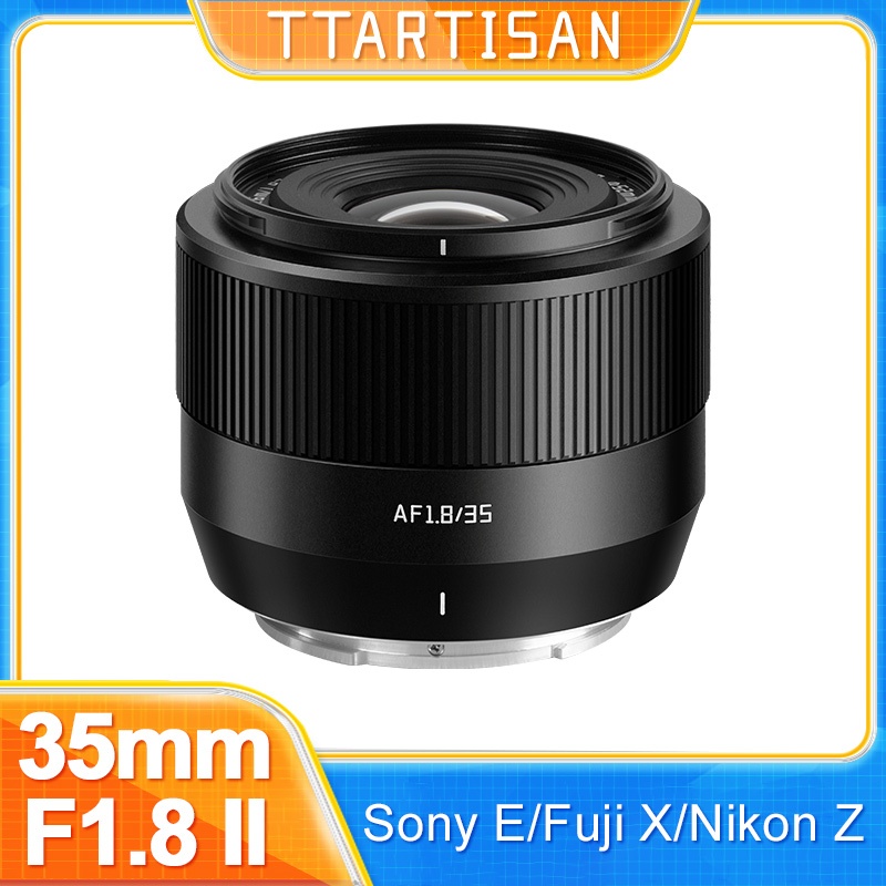 Ttartisan 35mm F1.8 II Mark II Ống kính máy ảnh lấy nét tự động APS-C Khẩu độ lớn cho Fuji XF ...