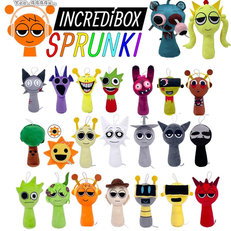 Sprunki Sang Trọng Đồ Chơi Sprunki Incredibox Trò Chơi Hình Nhồi Bông ...