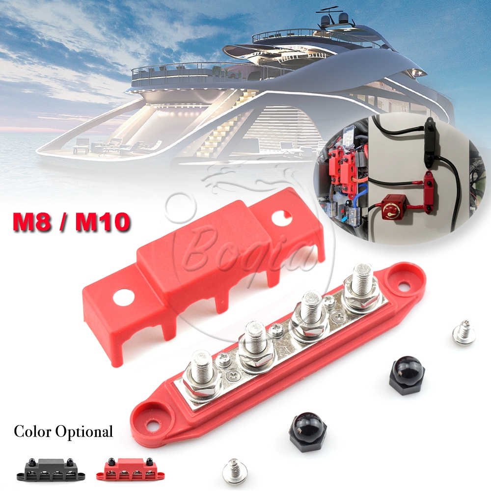 4 Bài Phân Phối Điện Khối Thiết Bị Đầu Cuối Vít Bus Bar M8 M10 Cao Dòng ...