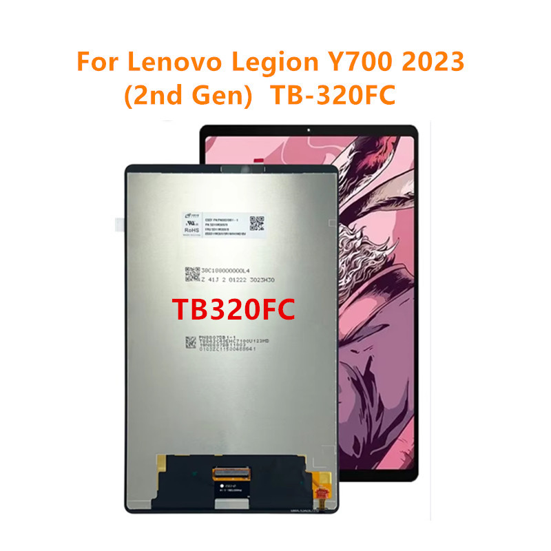 8.8 Inch Dành Cho Lenovo Legion Y700 2023 (Thế Hệ 2) TB320FC TB-320FC Màn Hình LCD Màn Hình Cảm ...