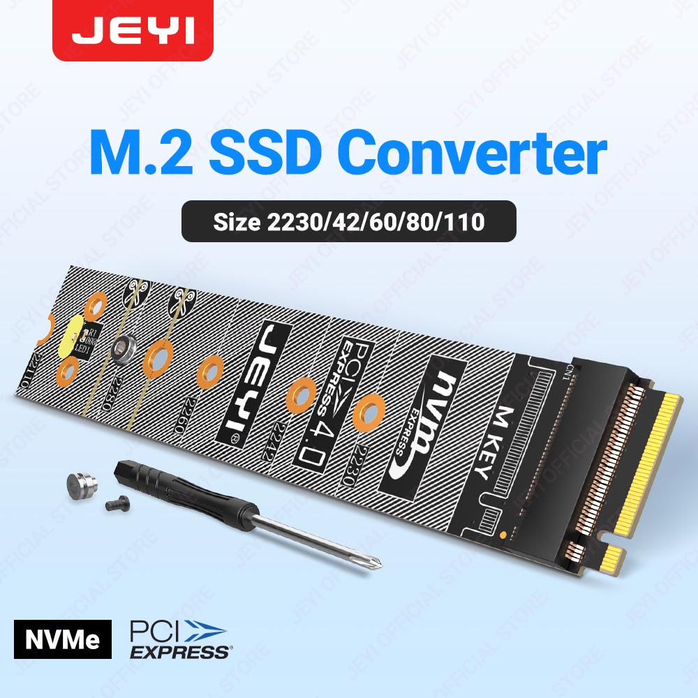 JEYI M.2 NVMe SATA Bảo Vệ PCB Board Converter PCIe 4.0 Solid State ...