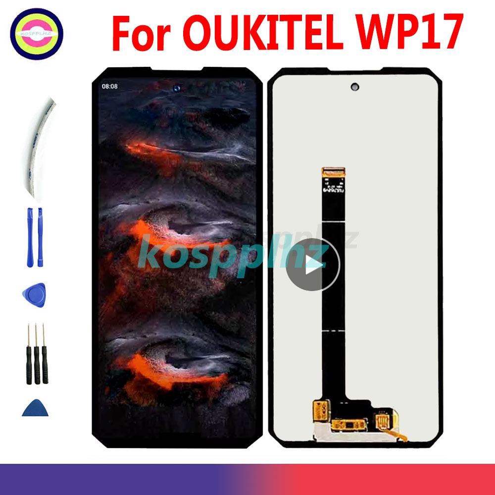 100% Kiểm Tra Chính Hãng Cho Oukitel WP17 Màn Hình LCD Oukitel WP17 Mới ...