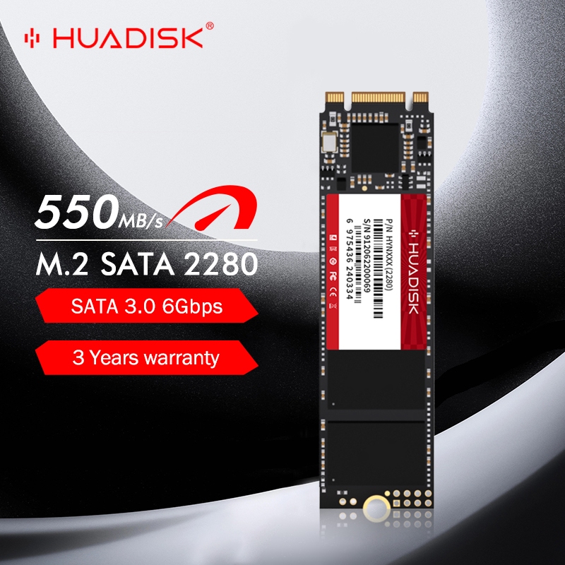 Huadisk M.2 SATA3 SSD 128GB 256GB 512GB 1TB Ổ cứng thể rắn bên trong M ...