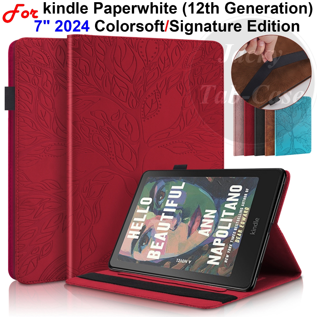 Dành Cho kindle Paperwhite Gen 12 16GB 7 "2024 Flip Stand Cover Tree ...