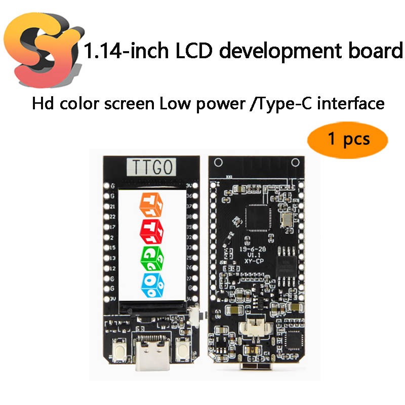 [Hàng có sẵn] 1 chiếc TTGO T-Display ESP32 WiFi Bluetooth Module 1.14 Inch Bảng phát triển LCD ...