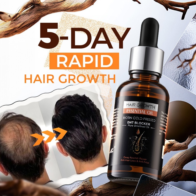 Hair Grower Original Ginger Hair Growth Serum 7X Rapid Growth Hair ...