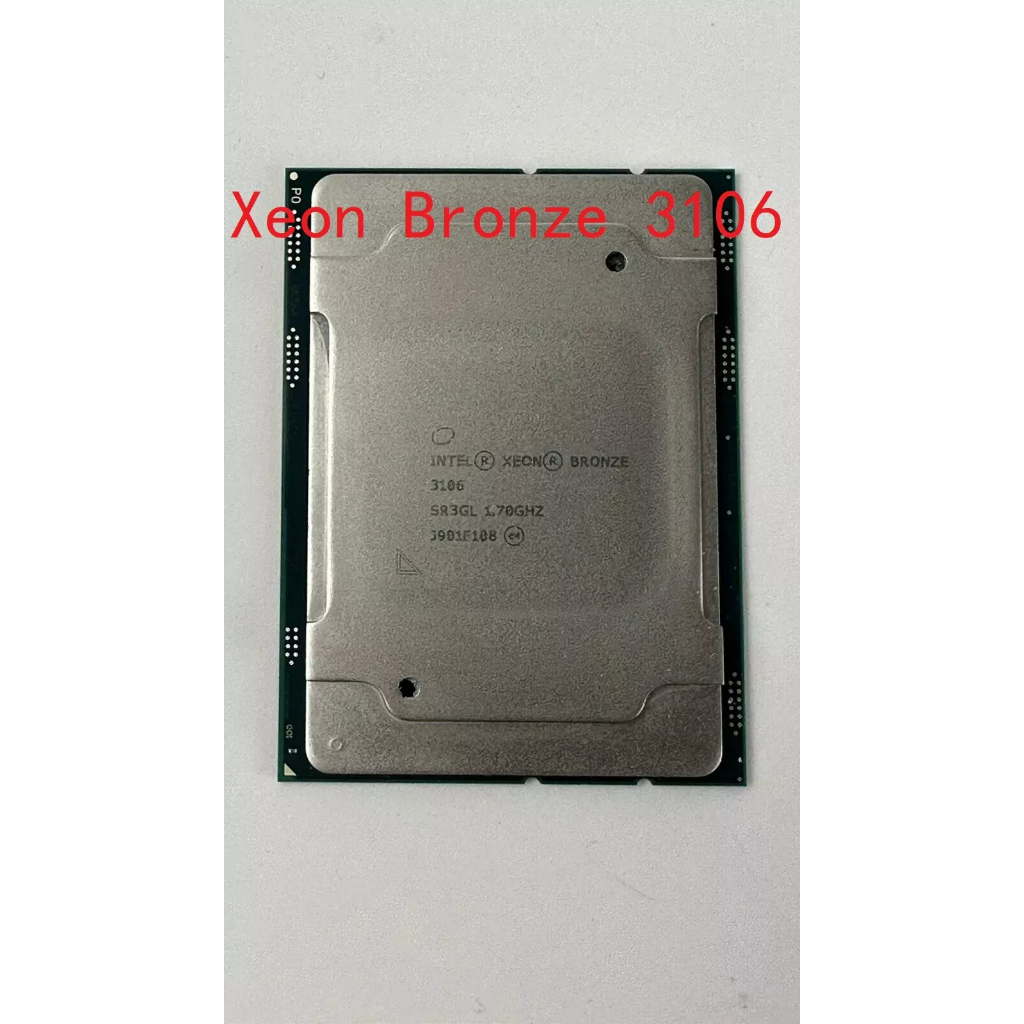 Bộ xử lý Xeon Bronze 3106 SR3GL 1.70GHZ 8-CORE 11MB L3 CACHE 85W đã qua ...