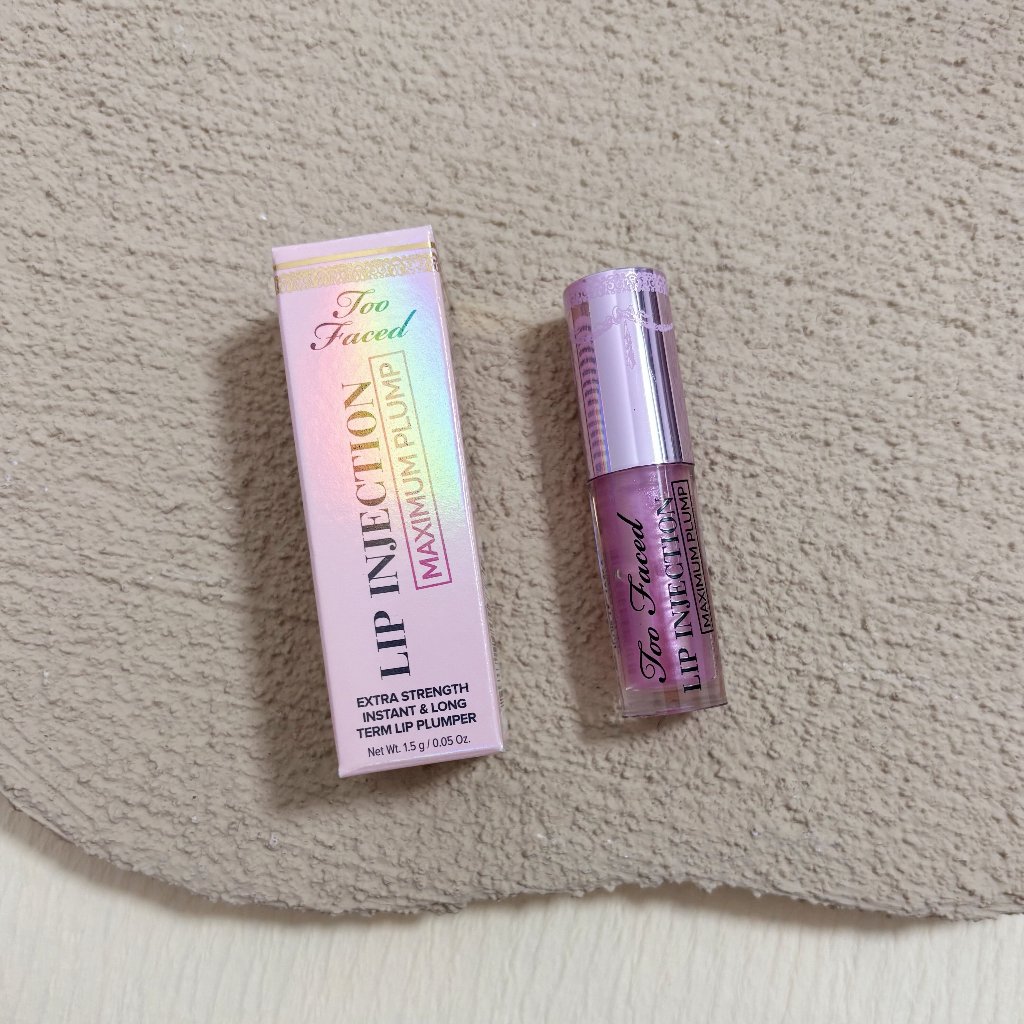 Too Faced Mini Lip Injection Maximum Plump Extra Strength Hydrating Lip ...
