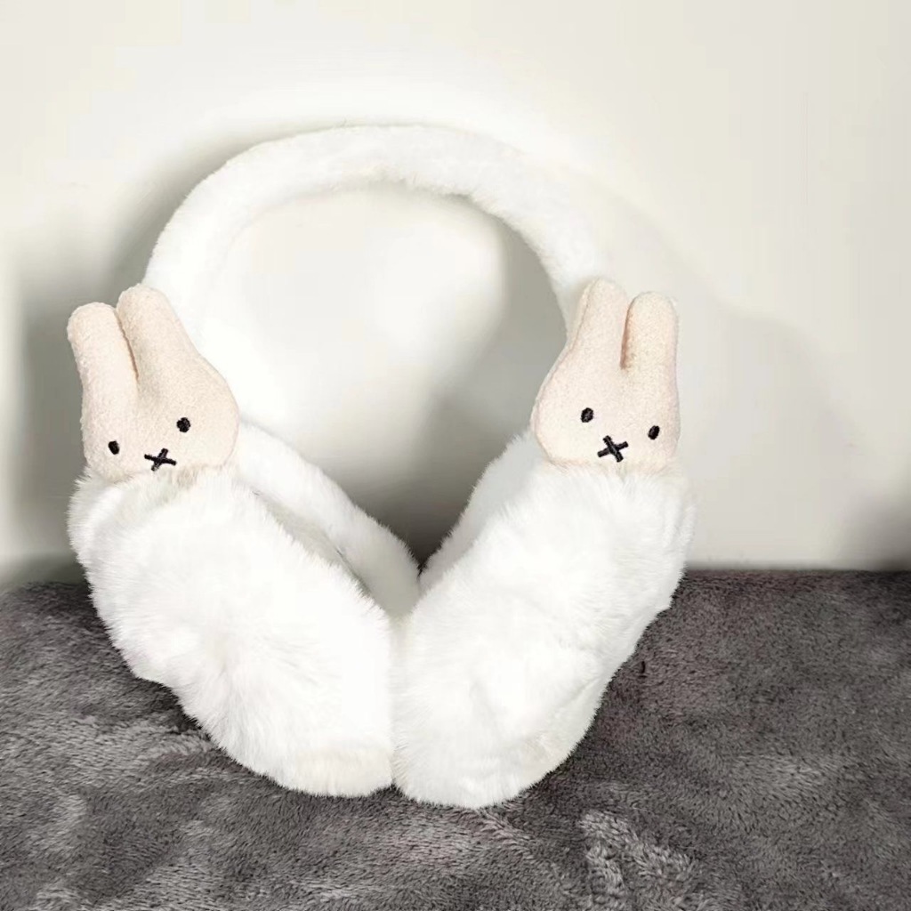 Miffy Earmuffs Ấm Áp Bịt Tai Khăn Có Thể Gập Lại Bảo Vệ Tai Túi Tai Đi ...