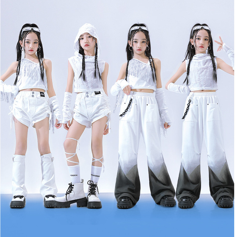 3-14 Tuổi Đồ Nhảy Cho Bé Gái Bộ Hiphop Áo Croptop Cho Đồ Nhảy Hiphop ...