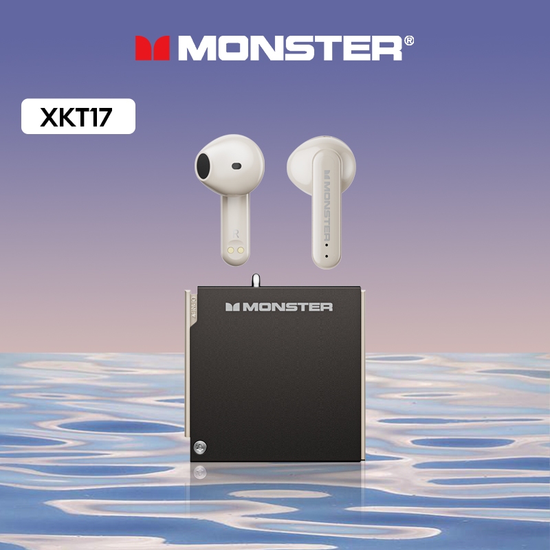 Tai Nghe Bluetooth Monster XKT17 không dây thực sự chất lượng âm thanh cảm ứng thông minh tương ...