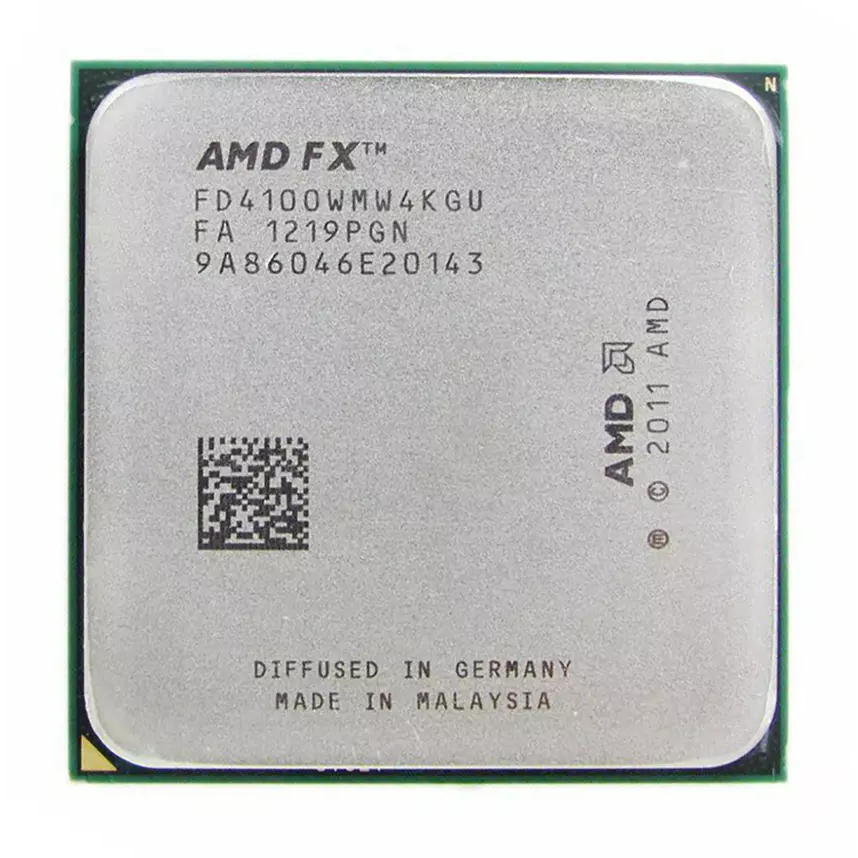 Fx Series FX-4100 FD4100WMW4KGU Quad Core 3.6GHz Ổ cắm Bộ xử lý CPU AM3 ...