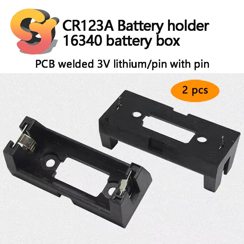 [Sẵn Sàng Cung Cấp] 1 Chiếc Giá Đỡ Pin CR123A Hộp Pin Lithium 3V Hàn ...