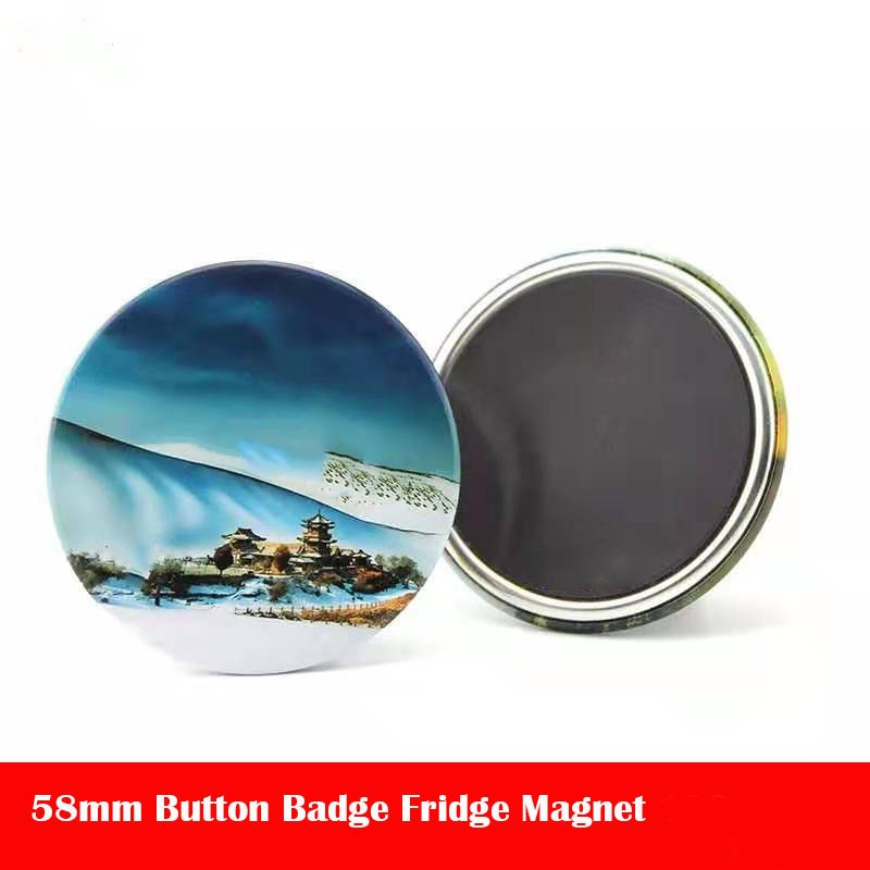 Bộ 50 58mm Nút Từ Huy Hiệu DIY Nút Huy Hiệu Nam Châm Trống Chất Liệu ...