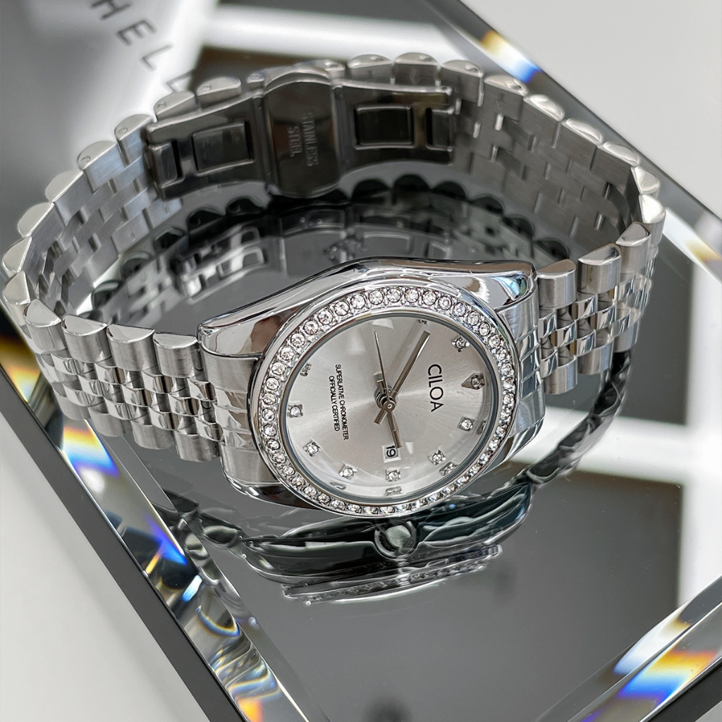 [CILOA]thời trang nữ cao cấp nữ chính hãng đồng hồ nữ mặt nhỏ chống ...