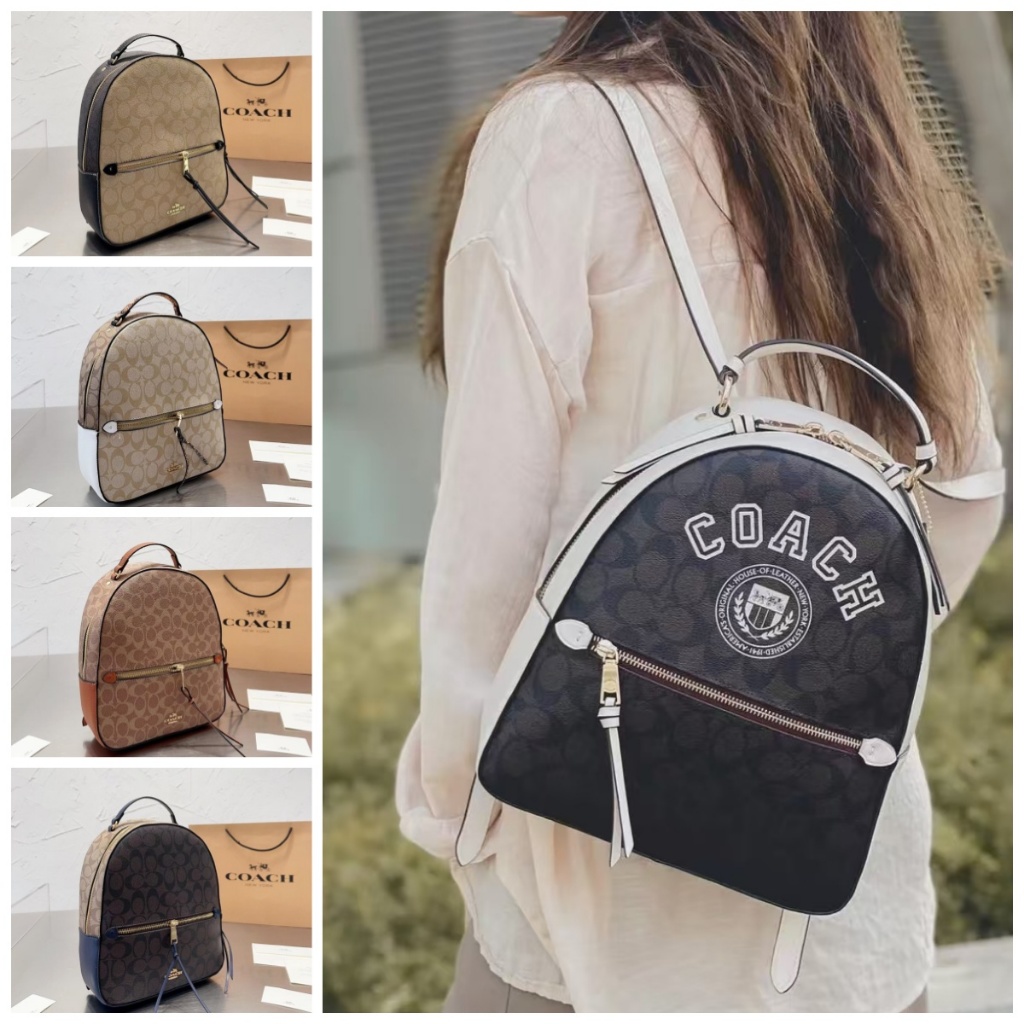 COACH_Elle Backpack in Signature Canvas for Women | Shopee Việt Nam