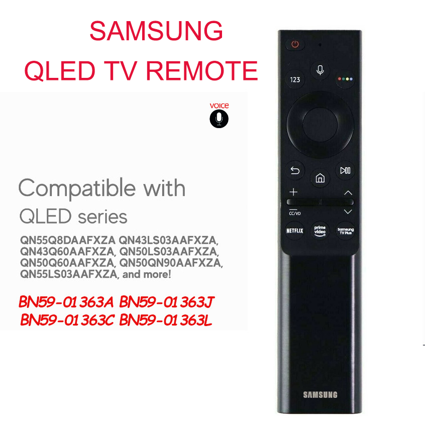 Đa năng giọng nói Điều khiển Samsung LED LCD Smart QLED TIVI remote ...