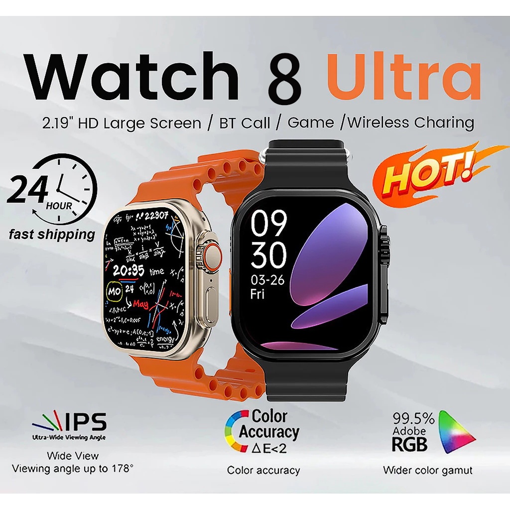 [Giao hàng địa phương] Đồng hồ thông minh Watch 8 Ultra New Ultra 49Mm ...