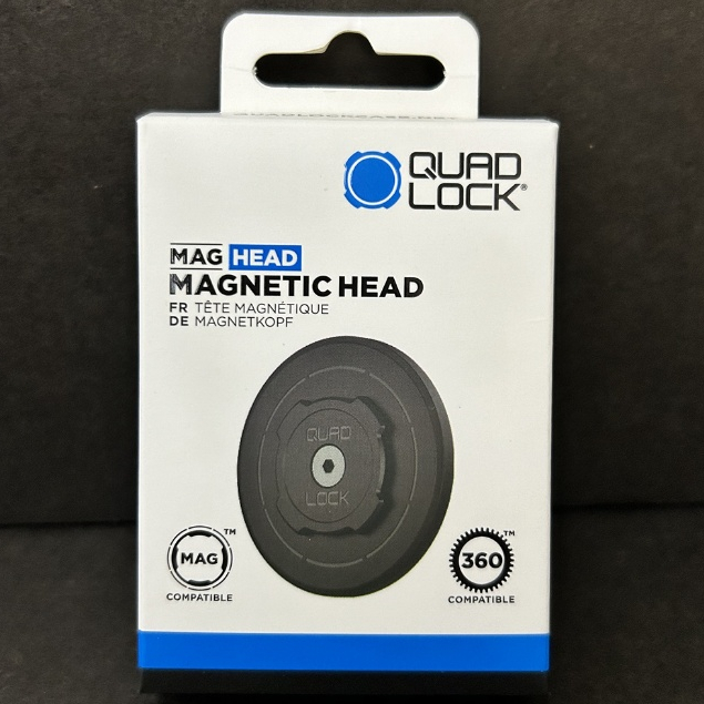 Quad Lock MAG head to your Quad Lock Car or Desk Mounts Đầu gắn từ tính ...