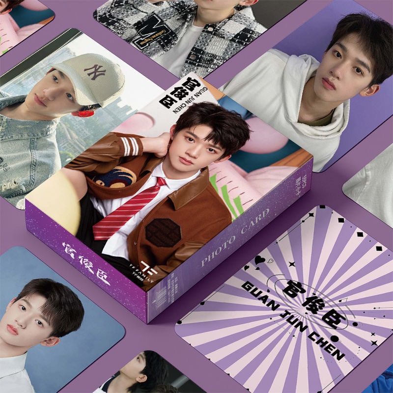 50-55 chiếc TF Family thế hệ thứ 4 Chen YiHen Hologram Laser Lomo Cards Zhang Guiyuan ‌Aiden Zuo ...