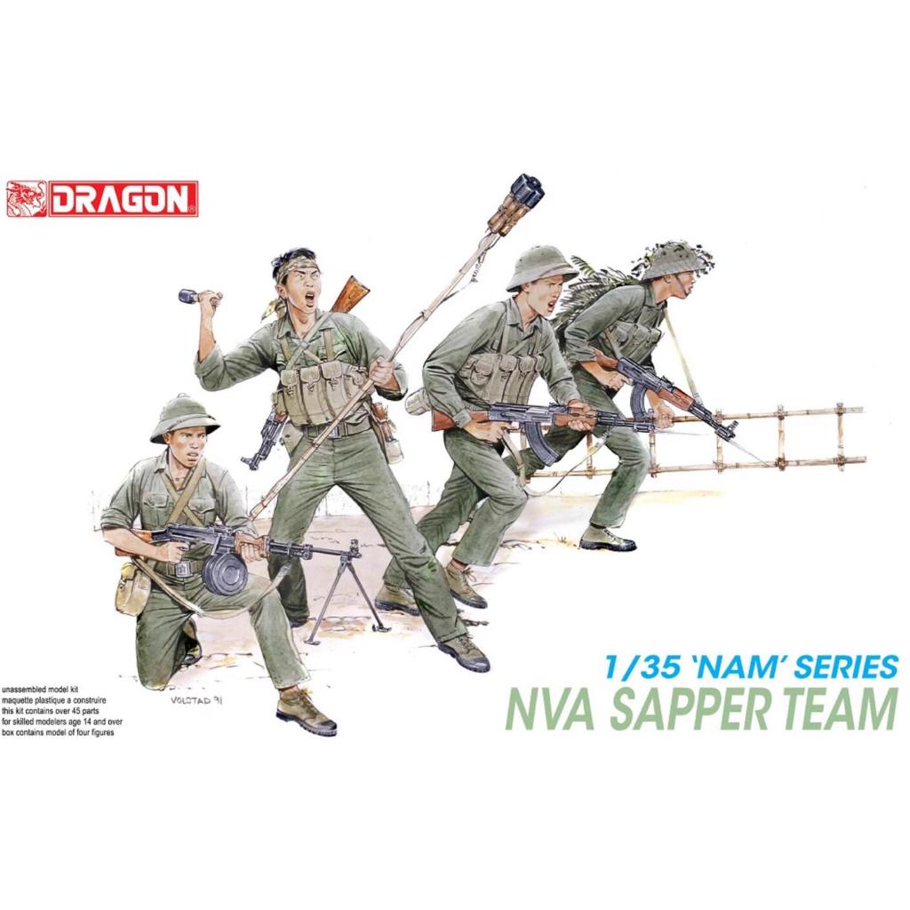 Dragon 3308 1 / 35 NAM Series NVA SAPPER TEAM Kit | Shopee Việt Nam