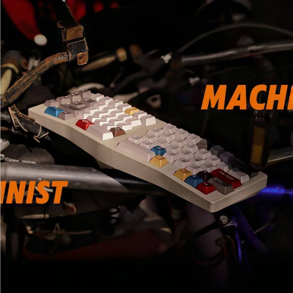 Keebox Shenpo Machinist Key Caps Bàn phím cơ DIY PBT Dye Sub Keycaps 143 Phím Cherry Profile For ...