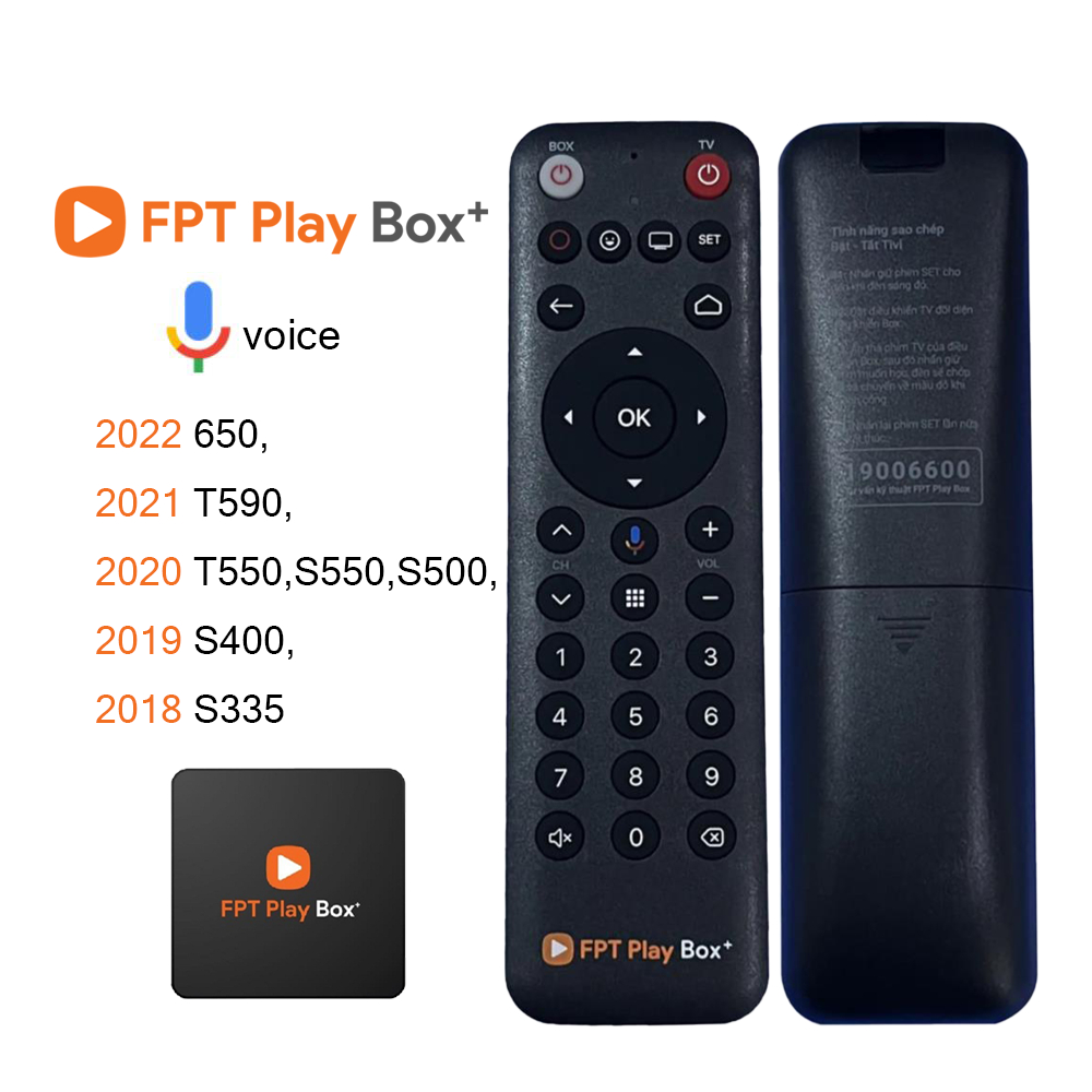 Chính hãng100% giọng nói remote điều khiển đầu thu FPT Play BOX 2022 ...