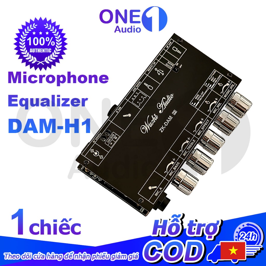 OneAudio Chính hãng ZK DAM H1 Bảng Mạch Giải Mã Đĩa U Bluetooth Karaoke | Shopee Việt Nam