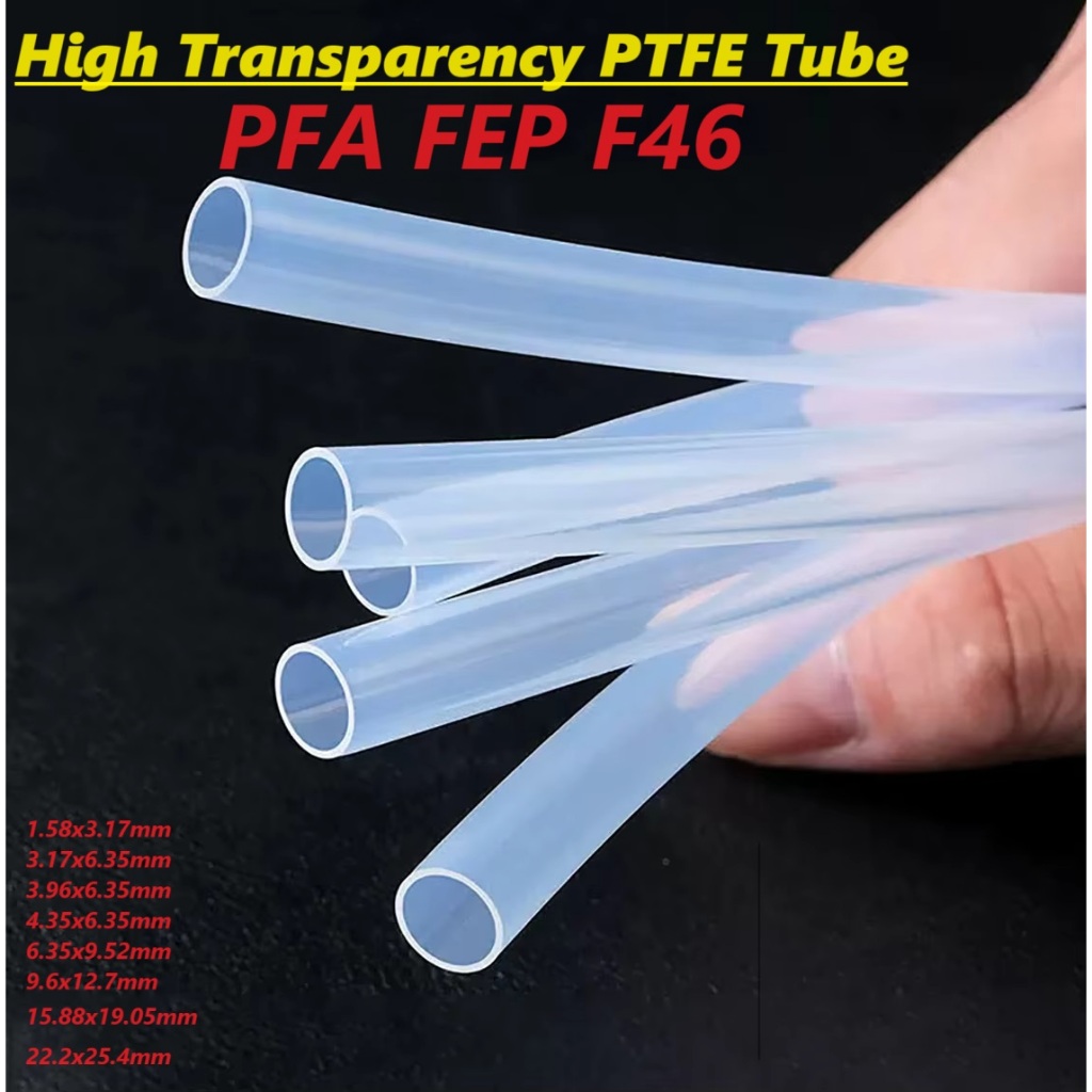 Ống PTFE trong suốt cao Trong suốt PFA FEP F46 Ống cứng cách nhiệt Ống cách nhiệt Ống cách nhiệt ...