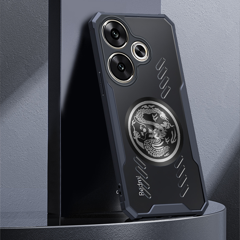 Ốp điện thoại trong suốt làm mát Dragon Totem Graphene cho Xiaomi Redmi ...