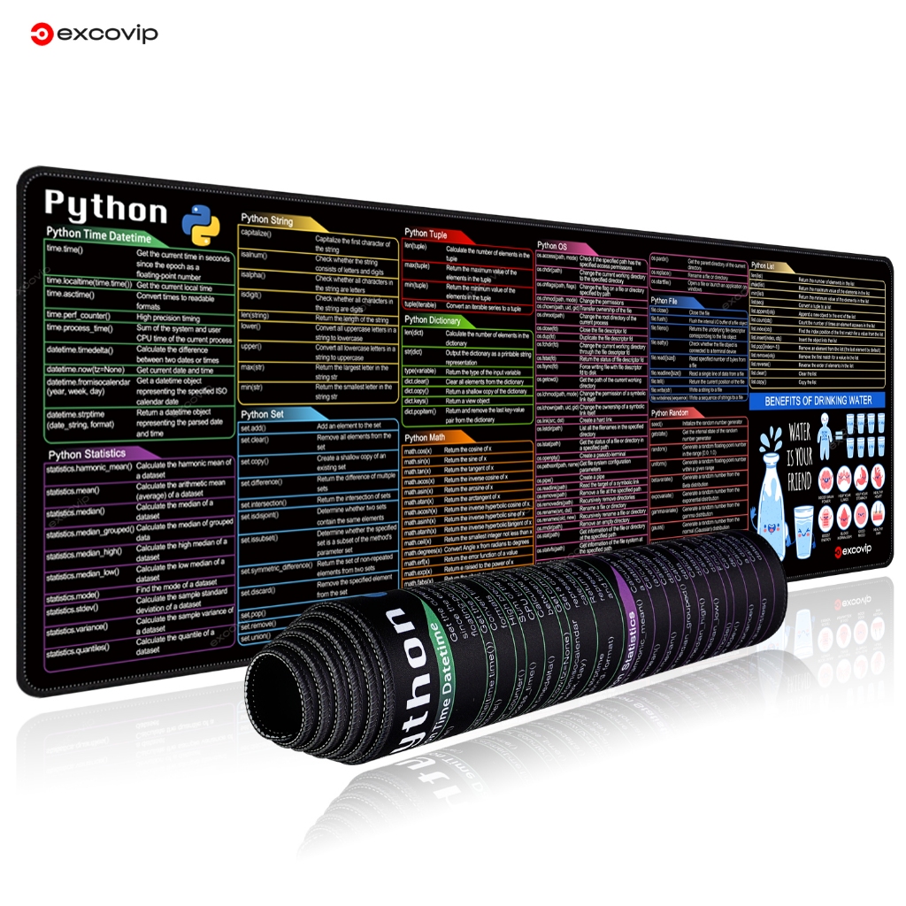 For python Pad chuột Kích thước lớn Lập trình viên 90 x30cm | Shopee Việt Nam