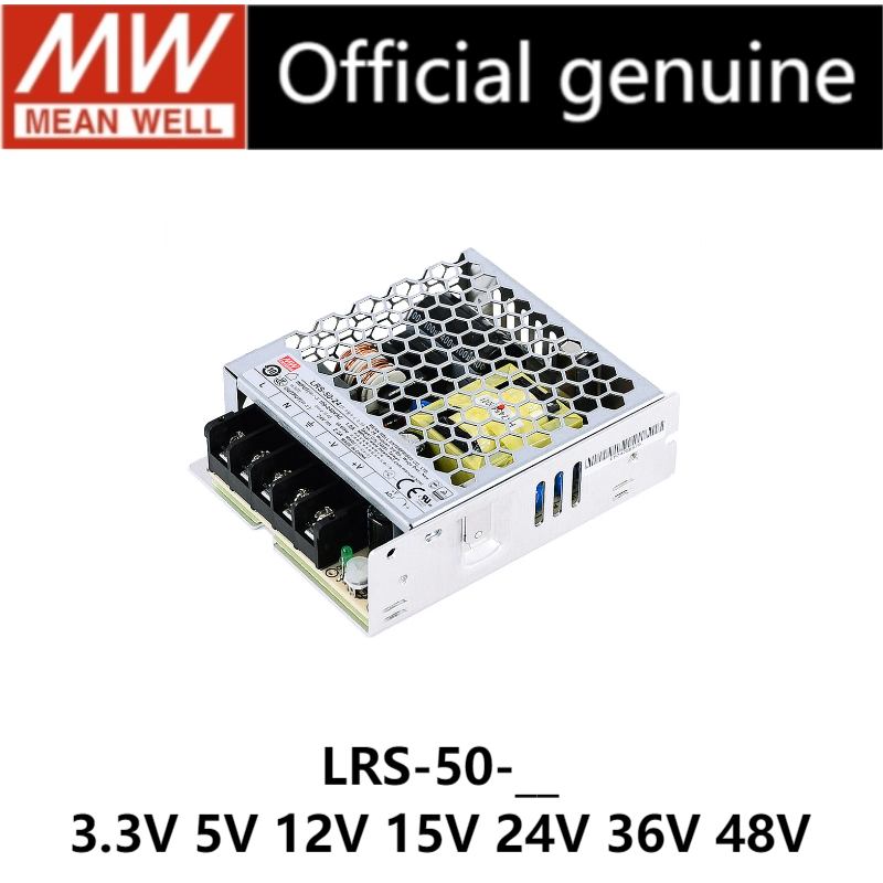 Mean Well LRS-50 Series 50W 3.3V 5V 12V 15V 24V 36V 48V meanwell Bộ ...