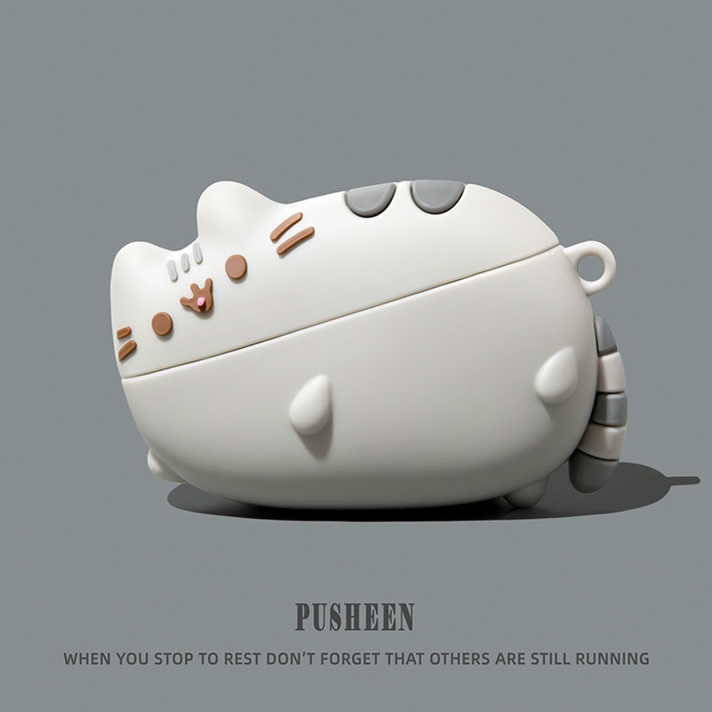 Vỏ tai nghe mèo Pusheen Pangji cho vỏ AirPods4 Vỏ bảo vệ tai nghe dễ ...