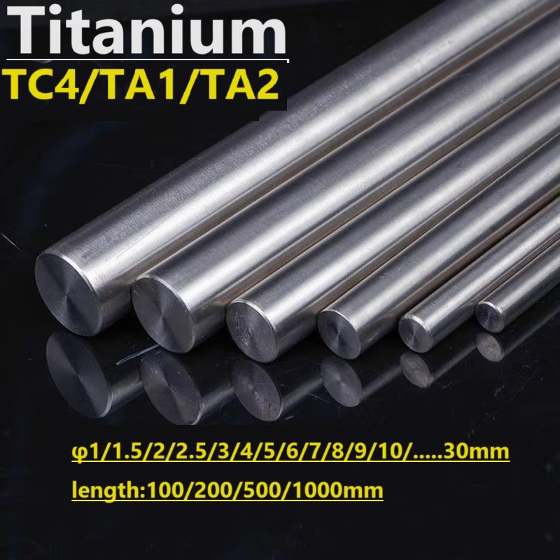 Thanh Titan TC4 Hợp Kim Titan Thanh Tròn Chất Liệu GR5 / 2 Thanh Chắc Chắn Ti6AL4V Thanh Quang ...
