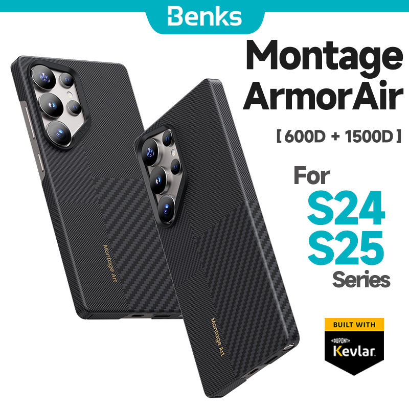 [Benks Official] Ốp lưng Montage ArmorAir từ tính Benks cho Samsung S25 ...