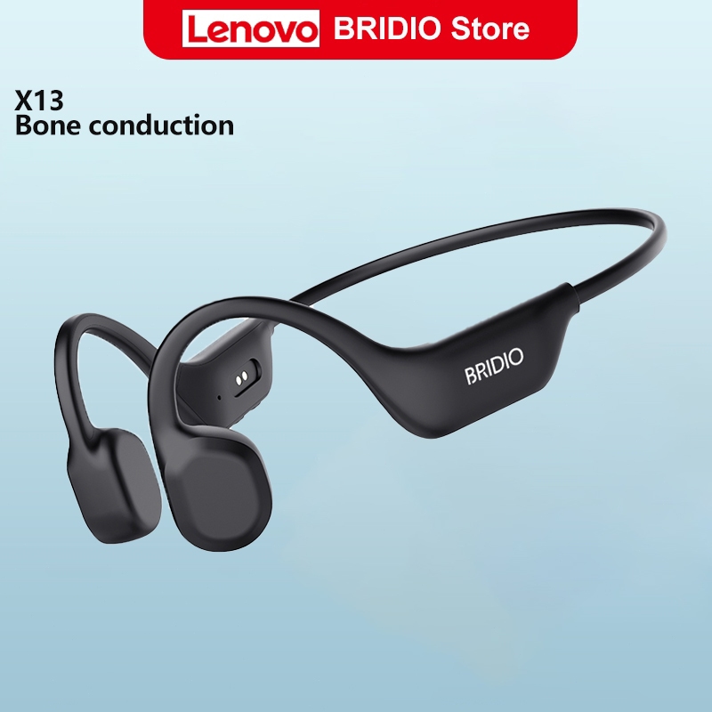 Tai nghe dẫn truyền xương Bluetooth Bridio X13 Lenovo IPX5 Tai nghe ...