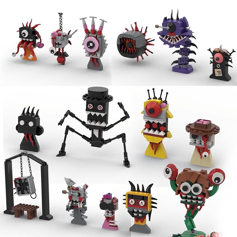 Khối Xây Dựng Đồ Chơi Sprunki Incredi Khối Xây Dựng Bộ Đồ Chơi Giáo Dục ...